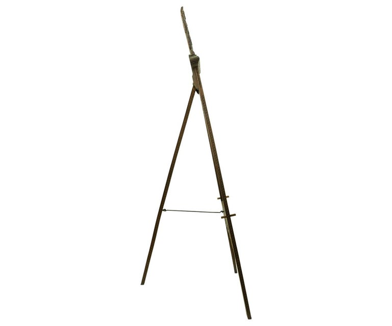 Tall Antique Asian Easel with Extraordinary Carvings For Sale at ...