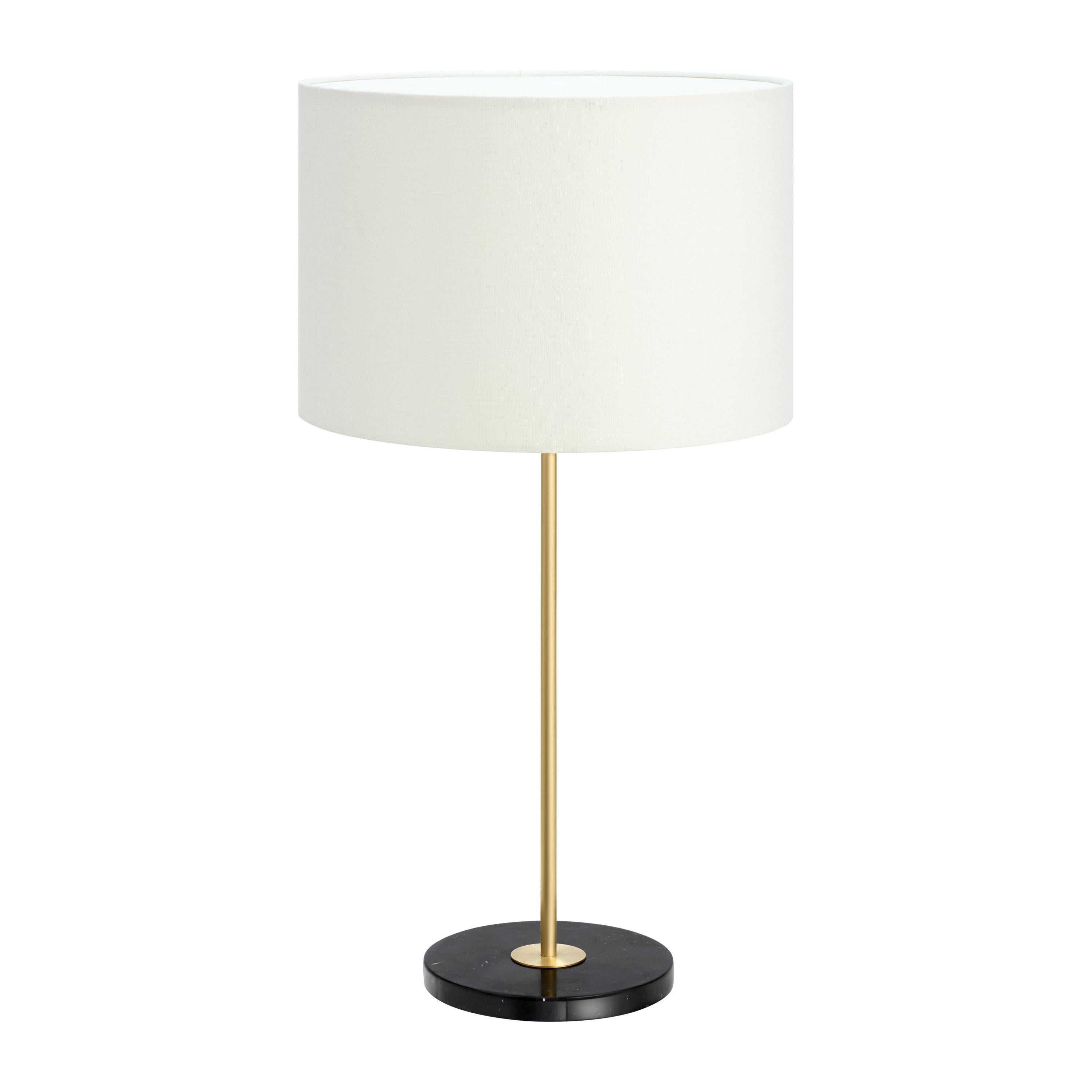 Black Marquina Marble Bloomsbury Table Lamp by CTO Lighting For Sale at ...