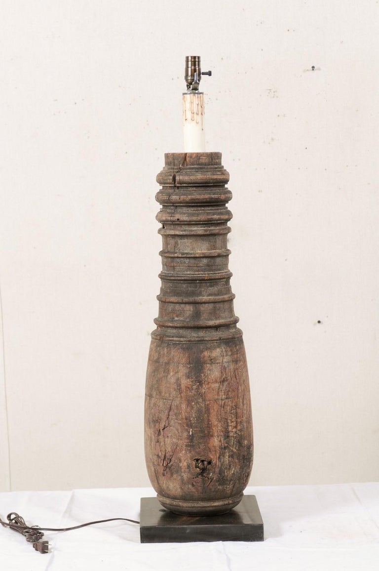 Tall British Colonial Table Lamp from the 19th Century at 1stDibs