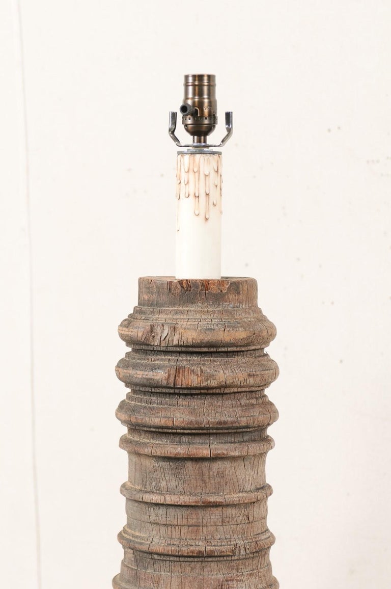 Tall British Colonial Table Lamp from the 19th Century at 1stDibs