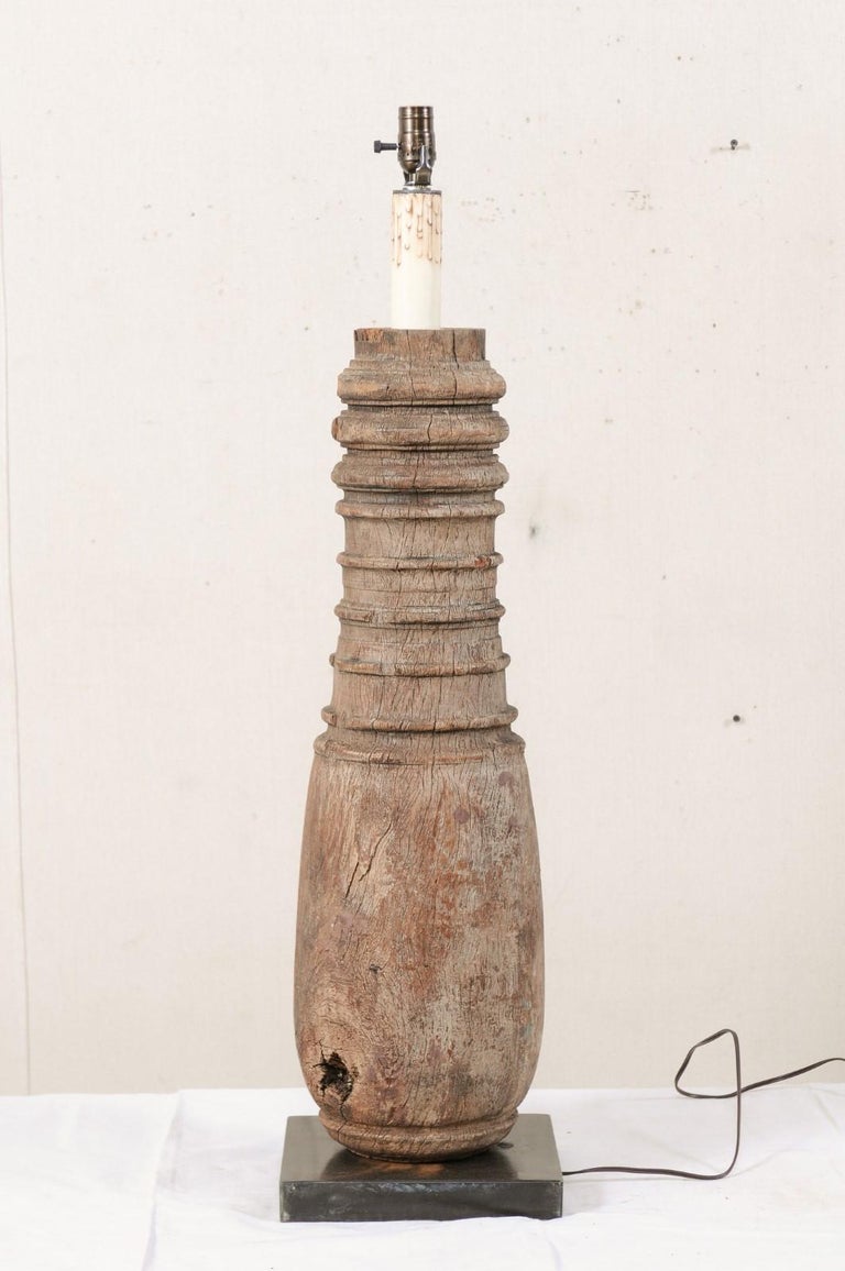 Tall British Colonial Table Lamp from the 19th Century at 1stDibs