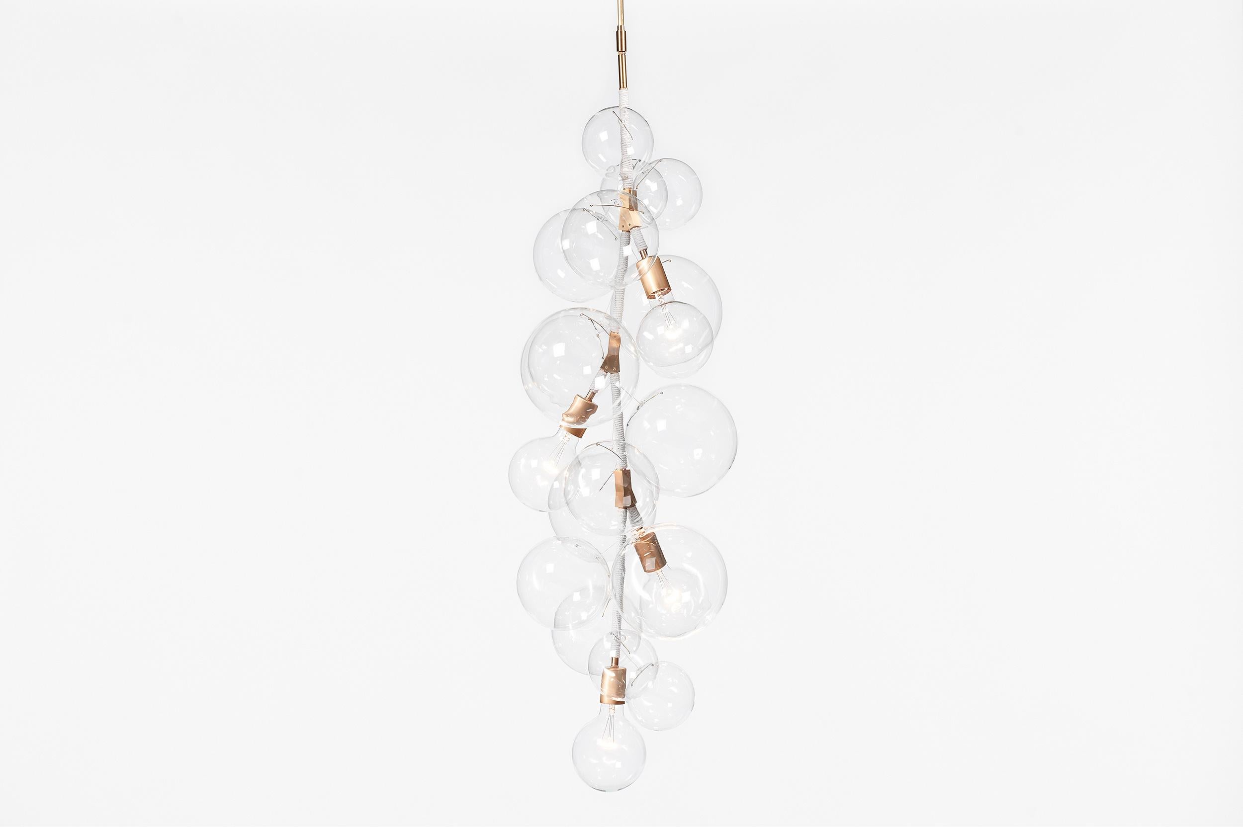 Tall Bubble Chandelier by Pelle For Sale at 1stDibs