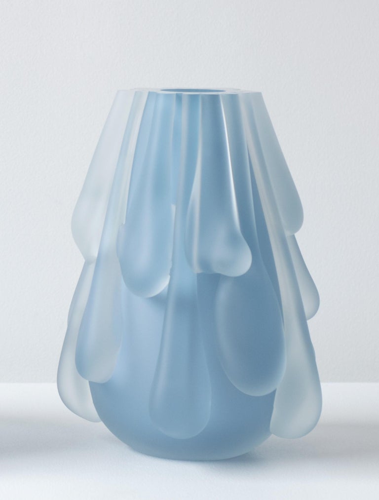 Tall Dew Vessel by Sklo For Sale at 1stDibs
