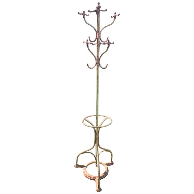 Wrought Iron Coat Tree Stand – Tradingbasis