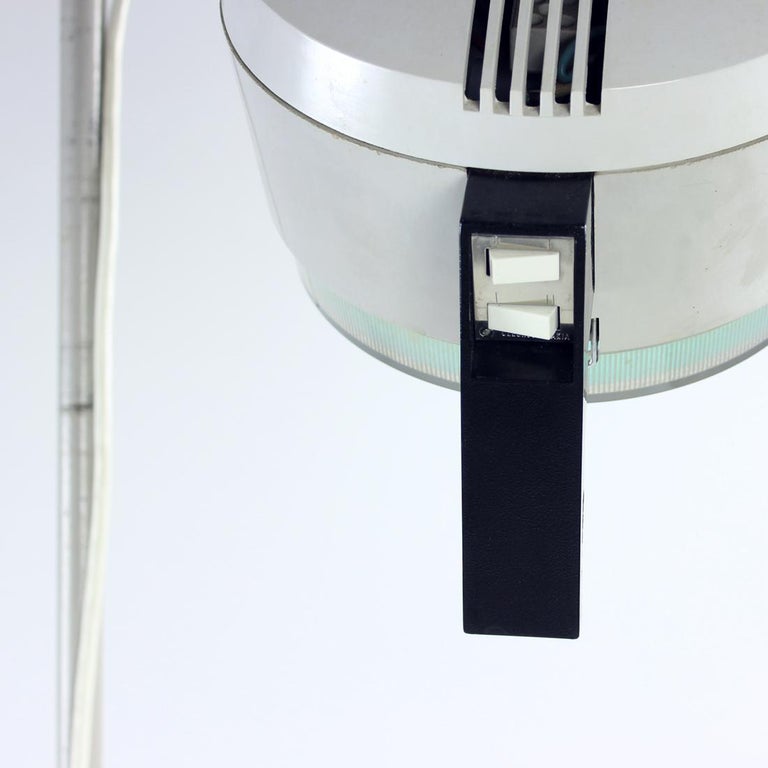 Tall Metal Doctor's Lamp, Czechoslovakia 1950s For Sale at 1stDibs