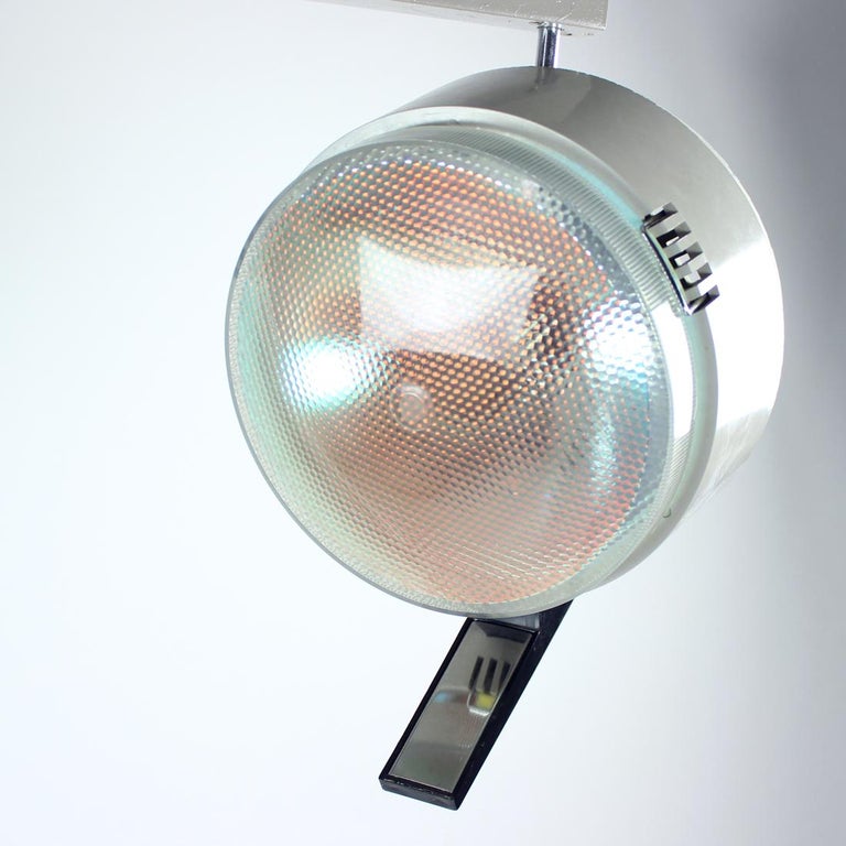 Tall Metal Doctor's Lamp, Czechoslovakia 1950s For Sale at 1stDibs