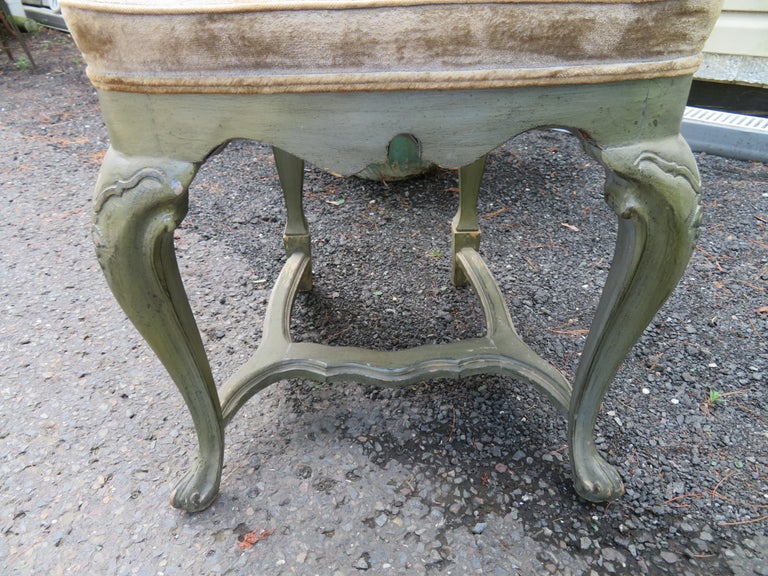 Tall Pair Minton Spidell Style Italian Regency Rococo Wing Back Dining ...