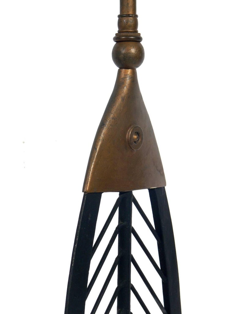 Tall Sculptural Fish Lamp at 1stDibs
