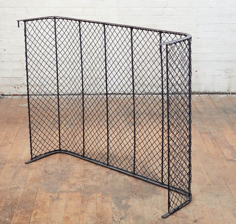 Tall Steel Railed Iron Nursery Guard For Sale at 1stDibs