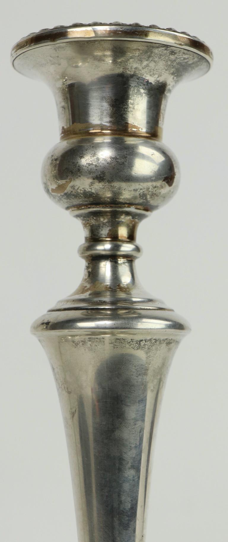 Tall Sterling Candlesticks by Preisner For Sale at 1stDibs | preisner ...