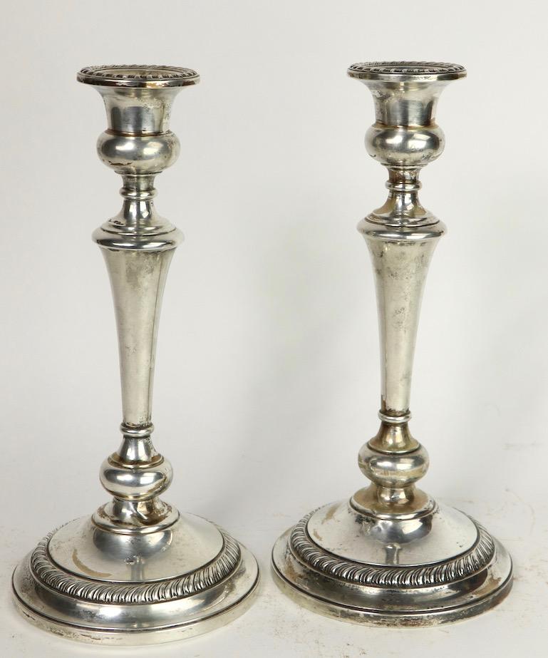 Tall Sterling Candlesticks by Preisner For Sale at 1stDibs | preisner ...