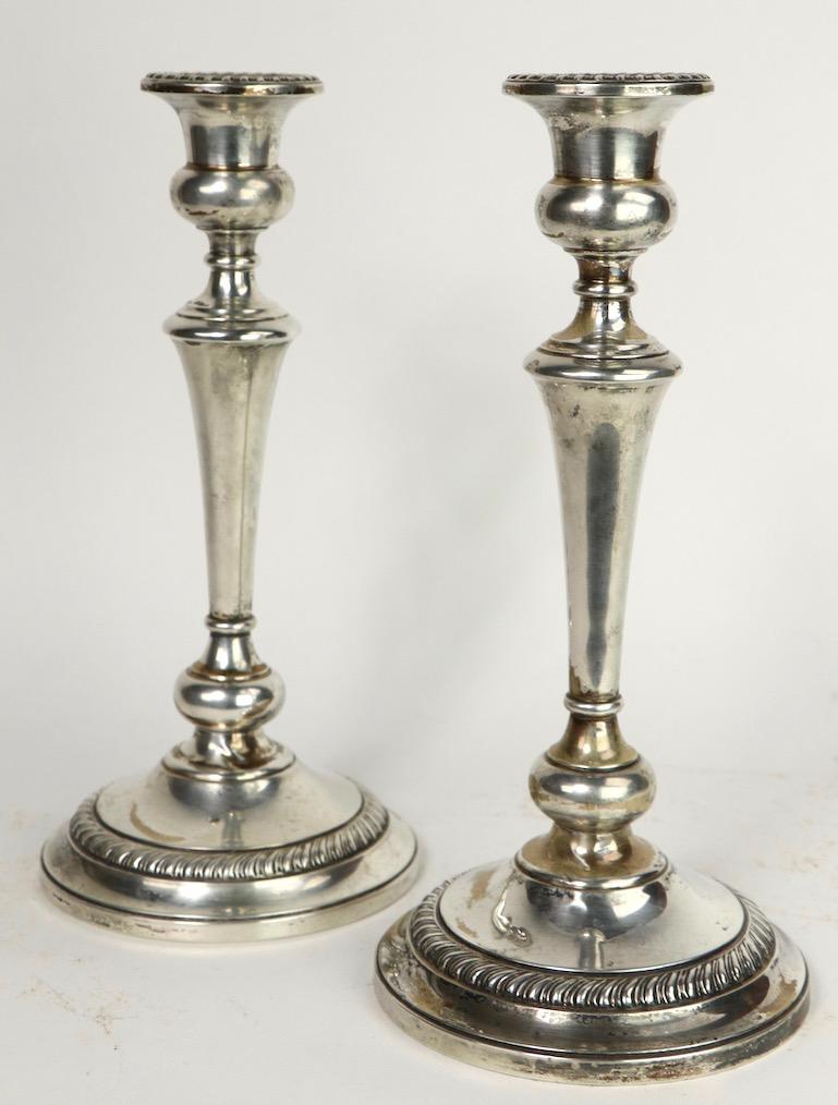 Tall Sterling Candlesticks by Preisner For Sale at 1stDibs | preisner ...