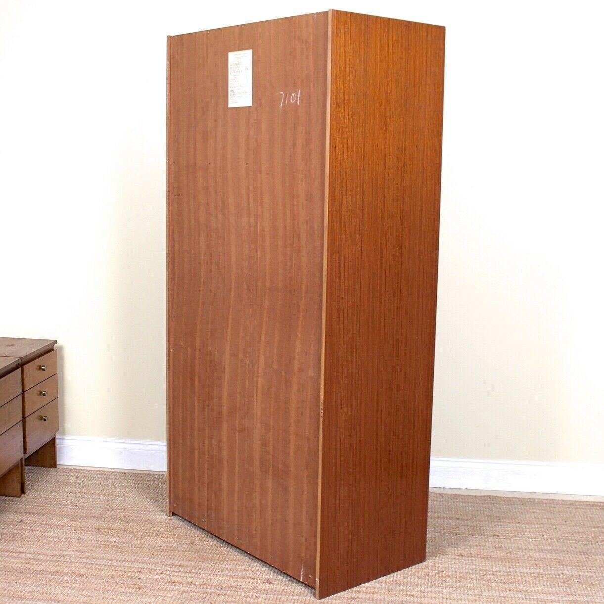 Tall Teak Wardrobe Meredew Double Compactum For Sale at 1stDibs ...