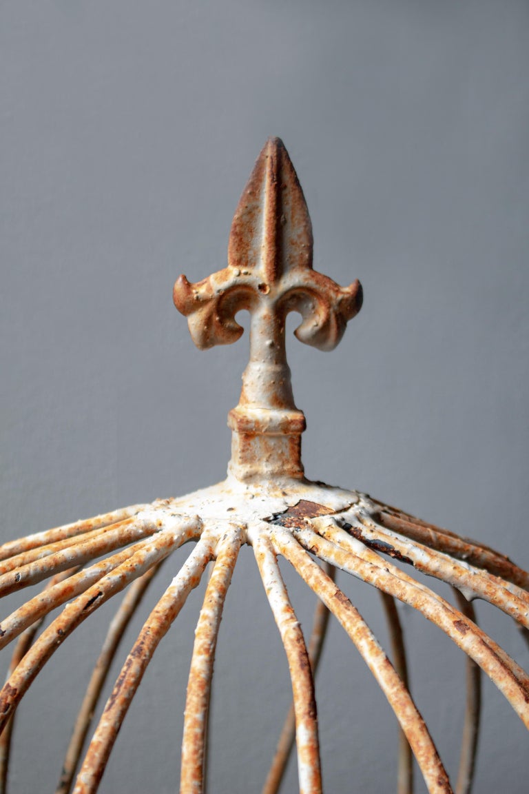 Tall Vintage Decorative Cage For Sale at 1stDibs