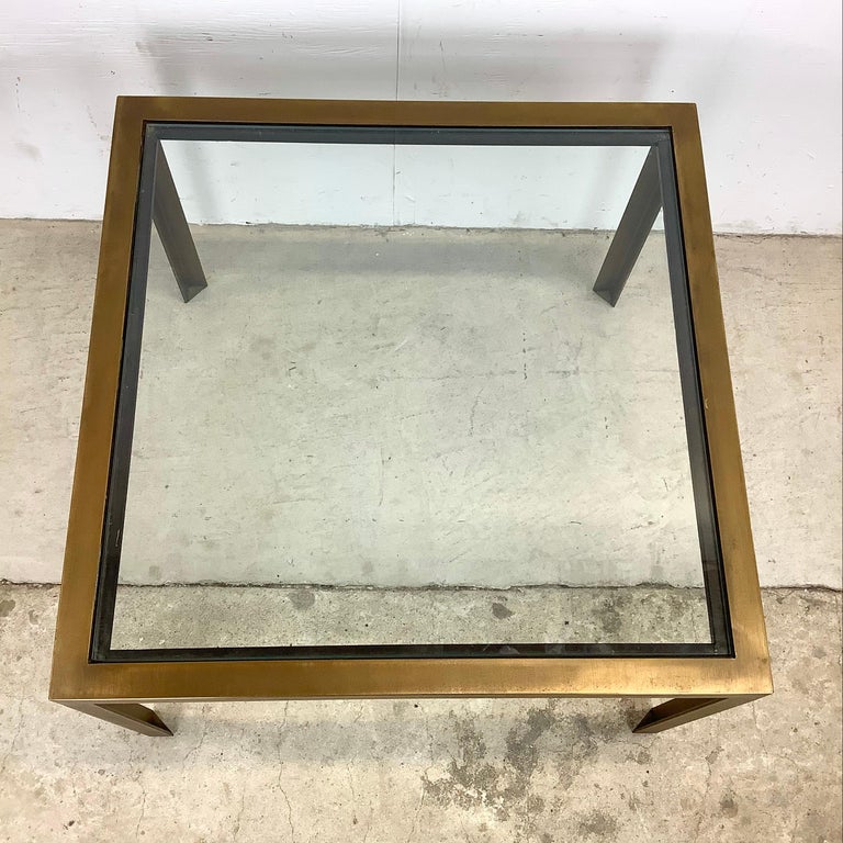 Tall Vintage Modern Coffee Table For Sale at 1stDibs