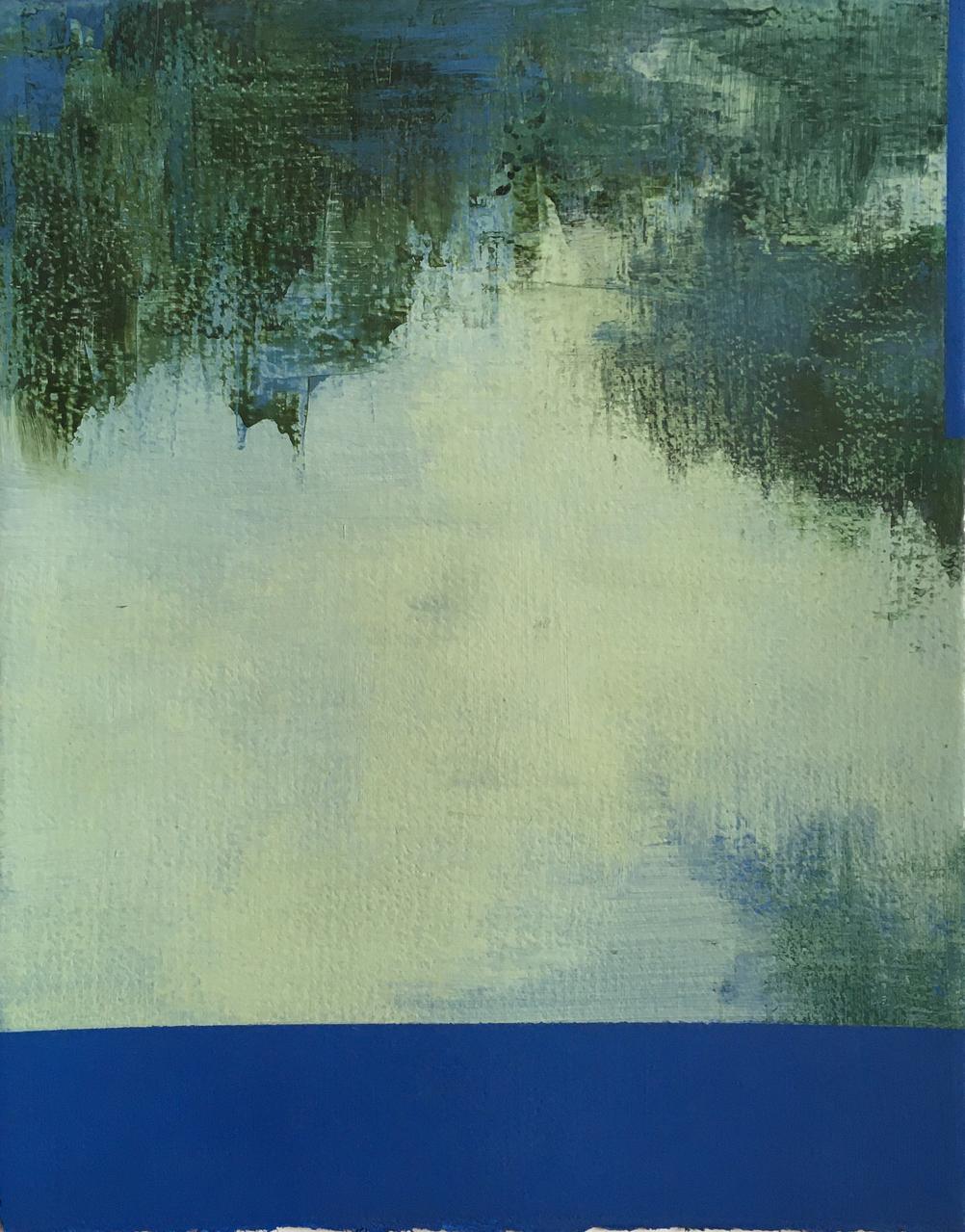 Tamar Zinn - Tamar Zinn "Behind Closed Eyes 2" -- Abstract Oil Painting ...