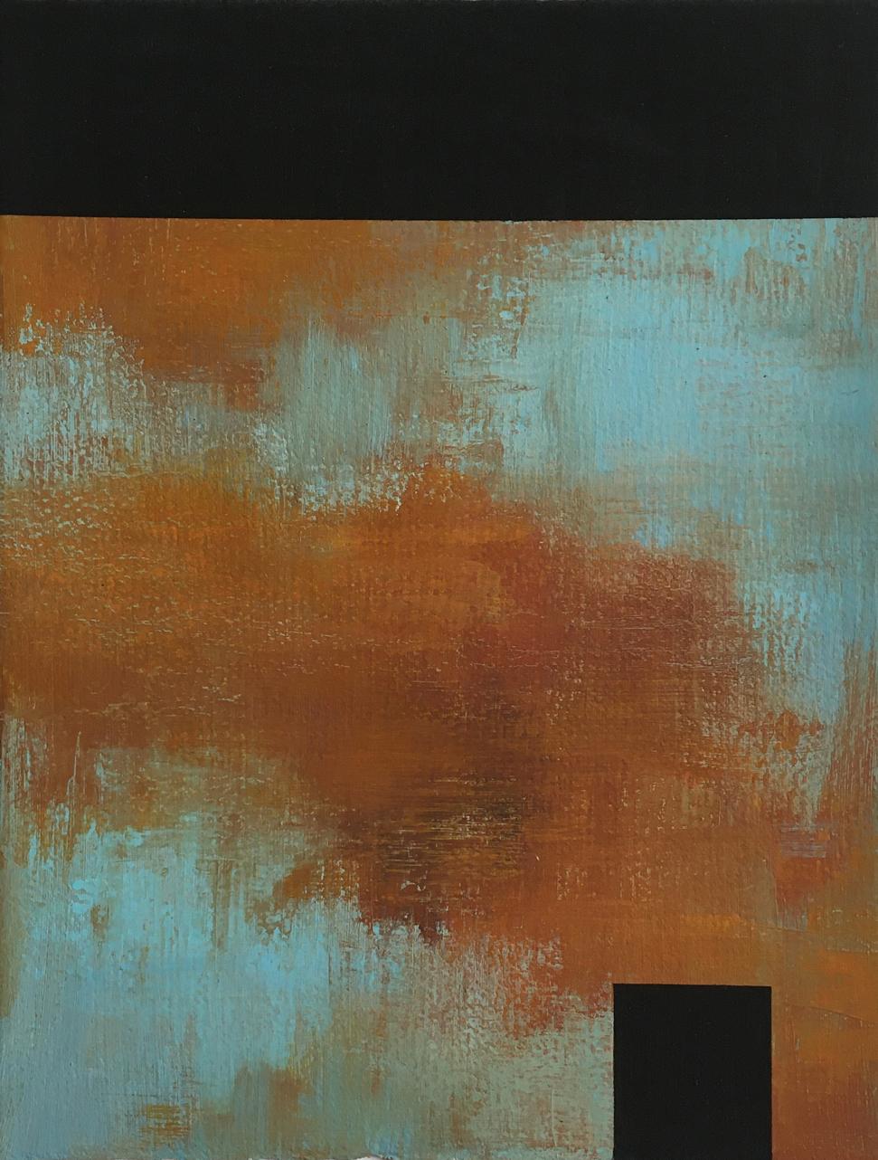 Tamar Zinn - Tamar Zinn "Behind Closed Eyes 2" -- Abstract Oil Painting ...