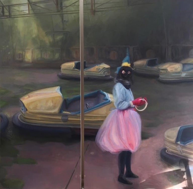 Tamera Avery - Amusement Park (diptych) For Sale at 1stDibs