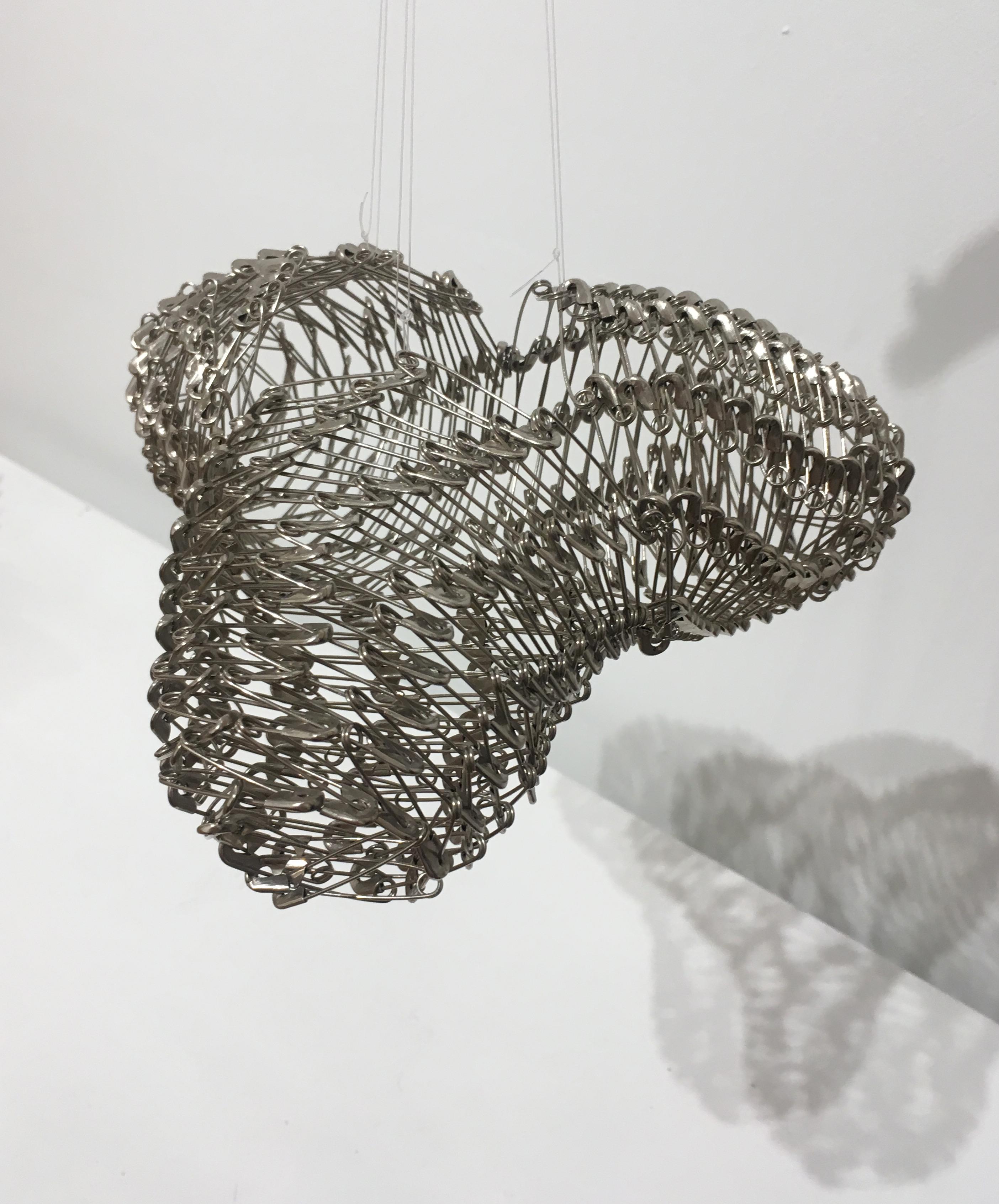 Tamiko Kawata - Tamiko Kawata, Three Wings (large), Safety pins ...