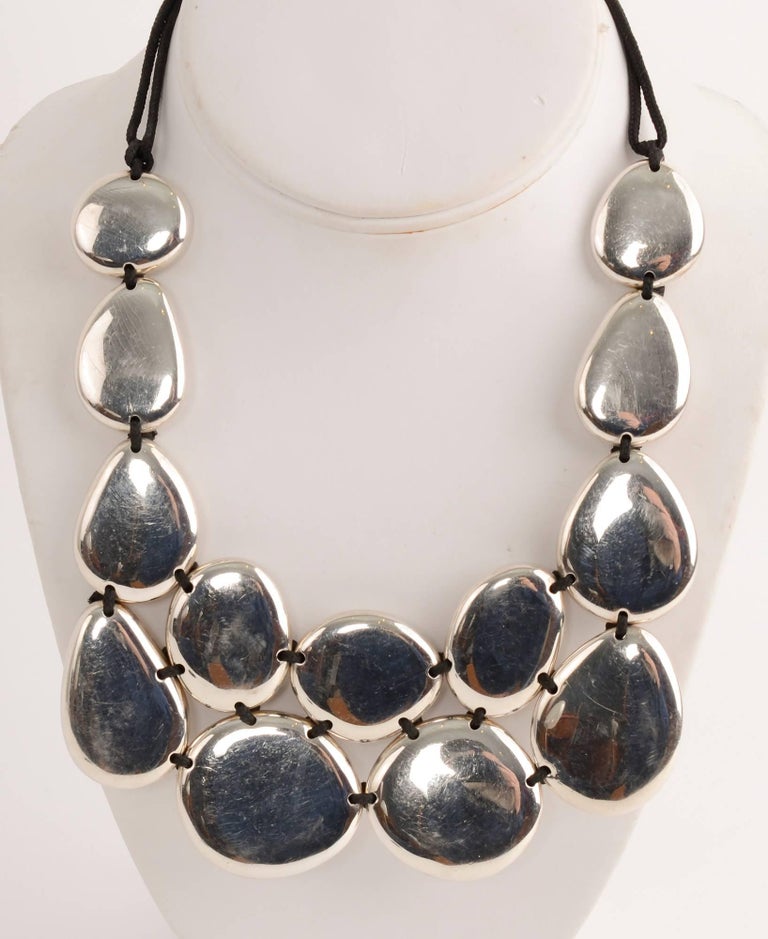 Tane Sterling Silver Necklace at 1stDibs | tane jewelry, tane silver