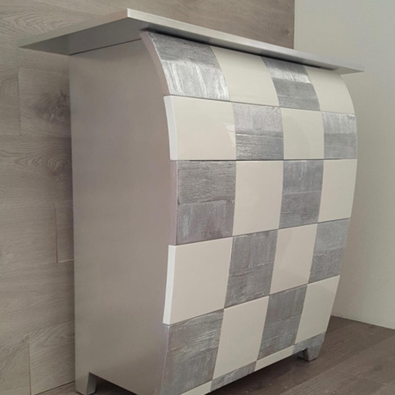 Tang Checkerboard Chest of Drawers For Sale at 1stDibs