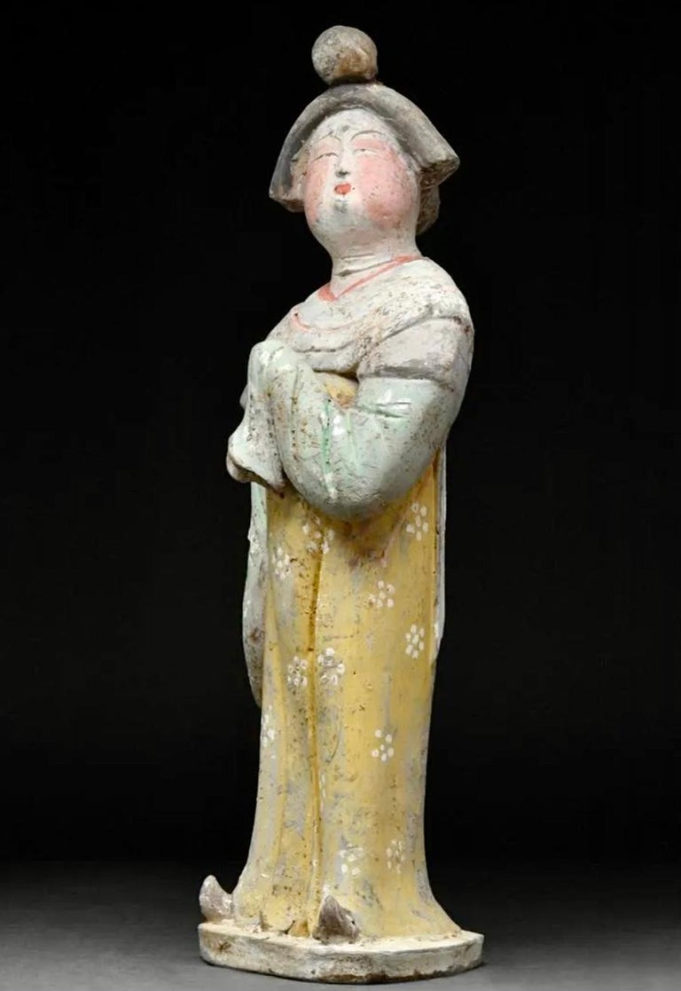Tang Dynasty Museum Quality Tl Tested Terracotta Fat Lady Figure For ...