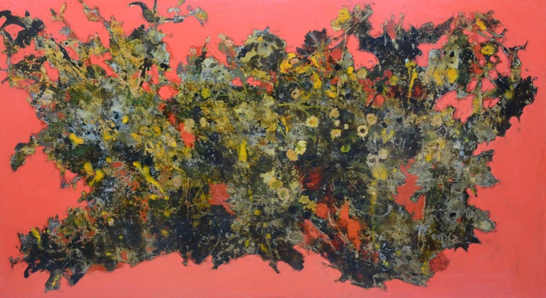 Tang Xuan Doan - Daisy Garden - Sunset - Lacquer painting by Tang Xuan ...