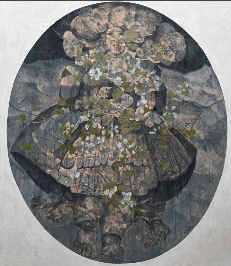 Tang Xuan Doan - Du Ca - Modern painting by Tang Xuan Doan, Vietnam For ...