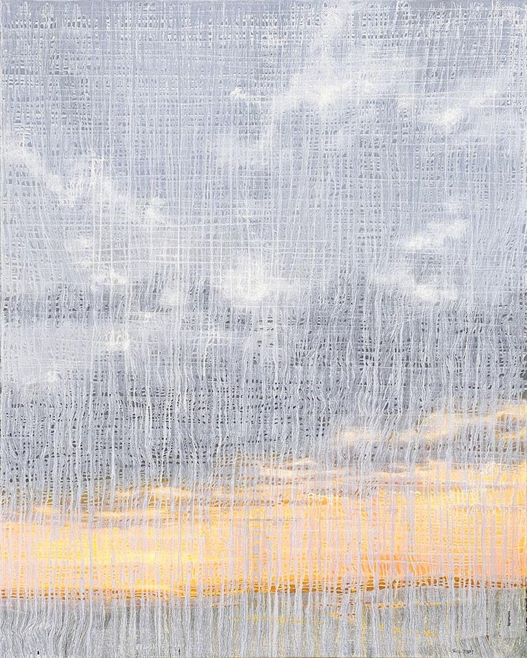 Tania Dibbs - "Loosening Sky", oil paint, contemporary, abstract ...