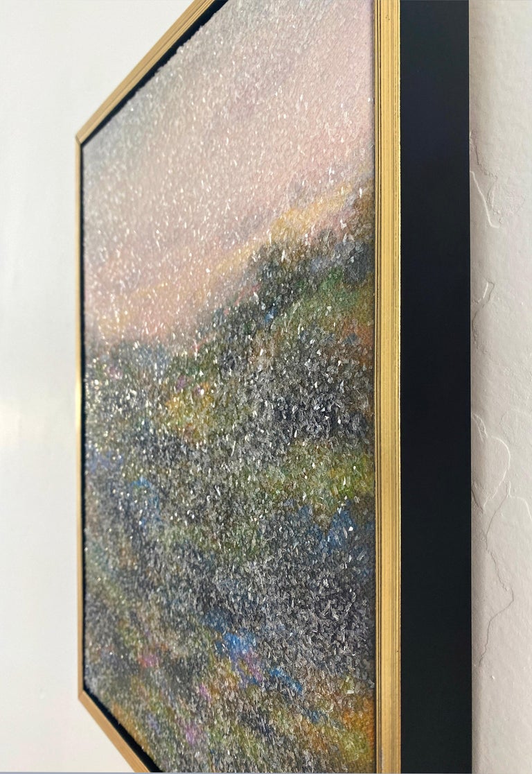 Tania Dibbs - Sparkling Scape, small gift sized landscape print with ...