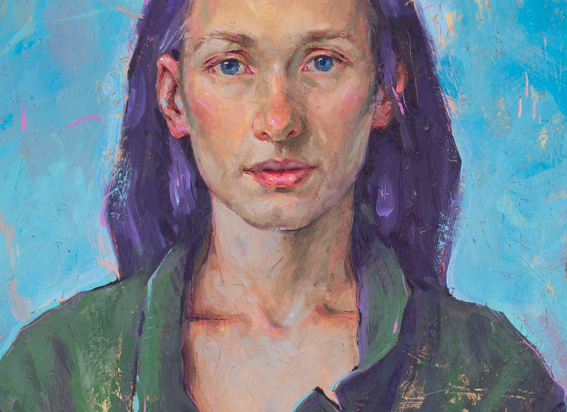 Tania Rivilis - Each stand guard over the solitude of the other- 21st Ct Contemporary painting ...