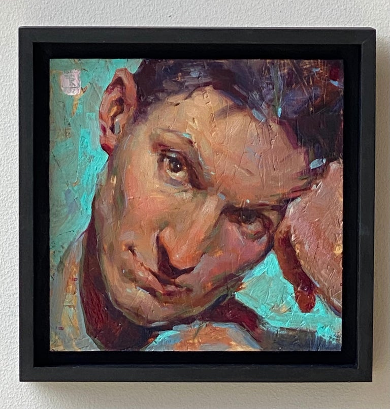 Tania Rivilis - Portrait Etude I- 21st Century Contemporary Portrait ...