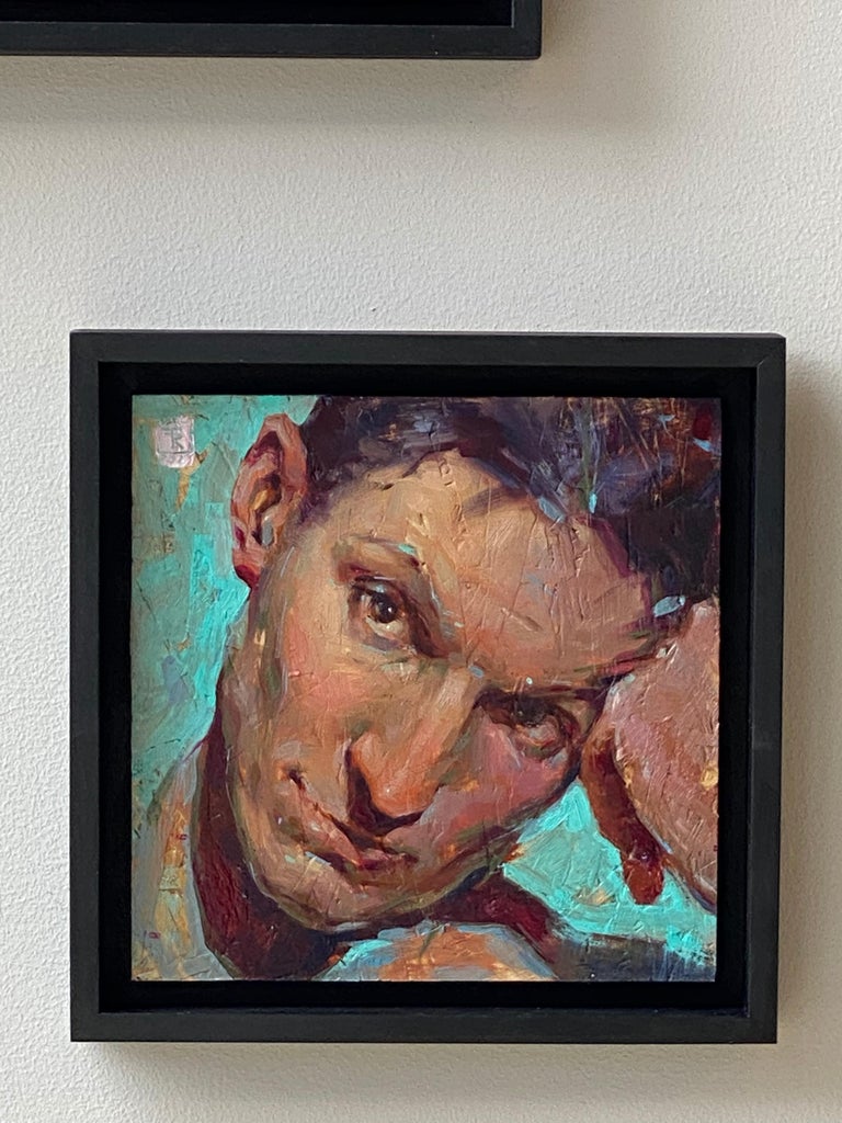 Tania Rivilis - Portrait Etude I- 21st Century Contemporary Portrait ...