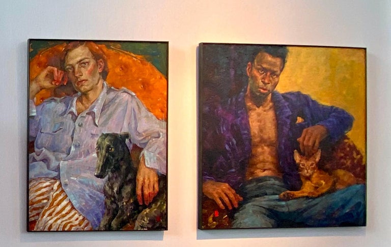 Tania Rivilis - Still not solitary- 21st Century Contemporary Painting ...