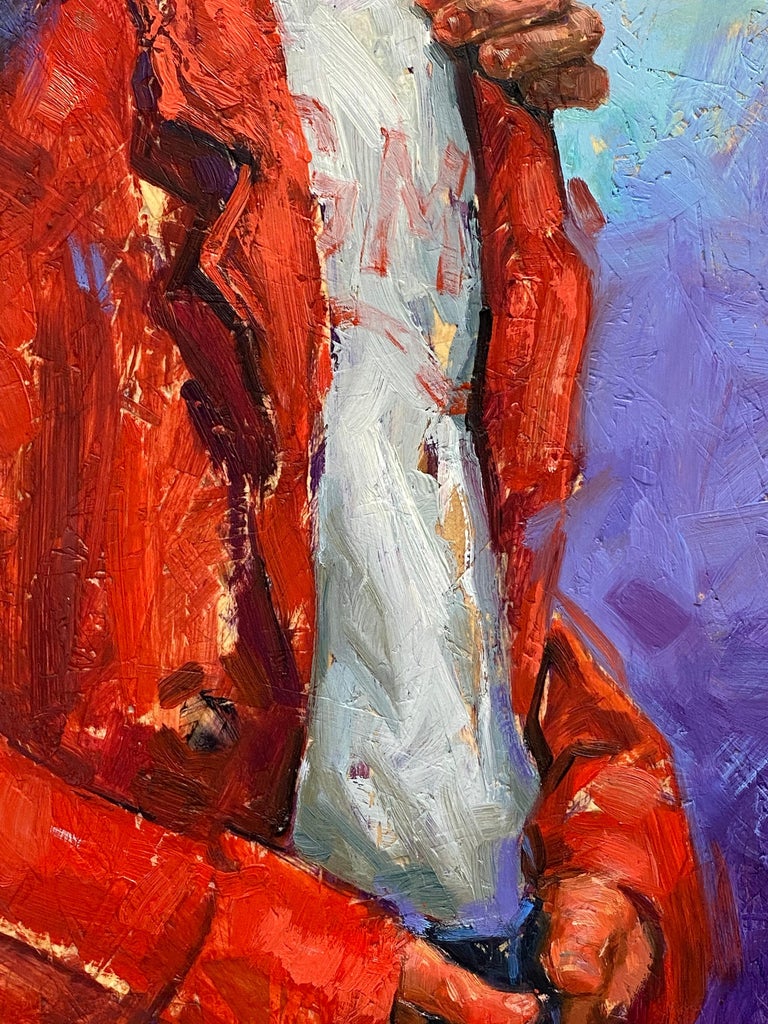 Tania Rivilis - Unspoken- 21st Century Contemporary Painting of a ...