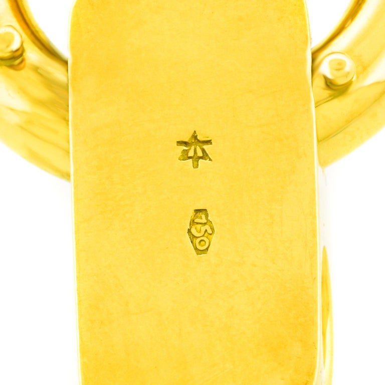 Tannler of Zurich Gold Bracelet For Sale at 1stDibs
