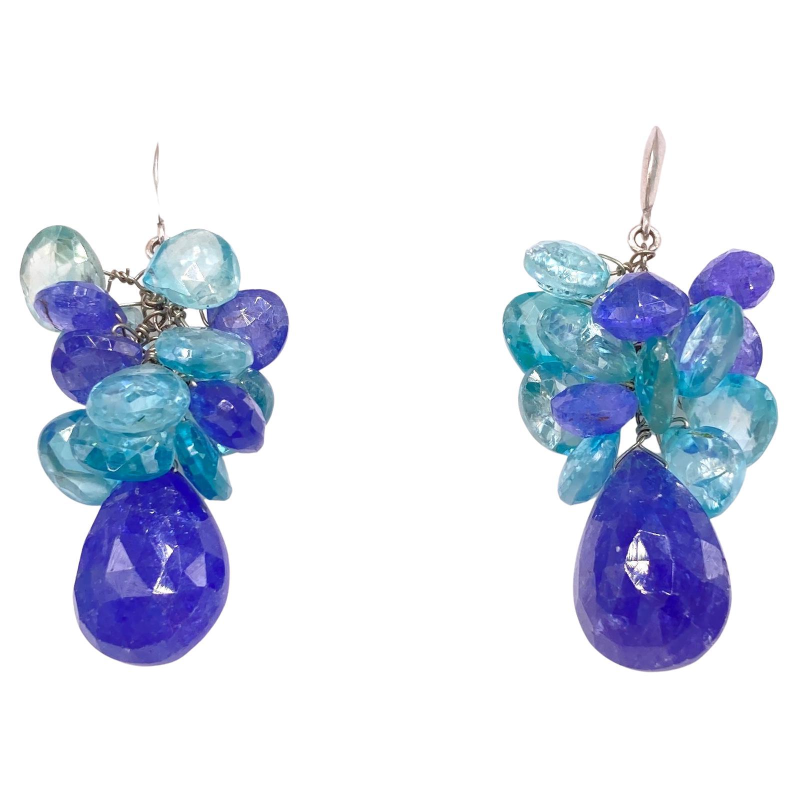 Antique Grape Leaf Earrings and Brooch at 1stDibs