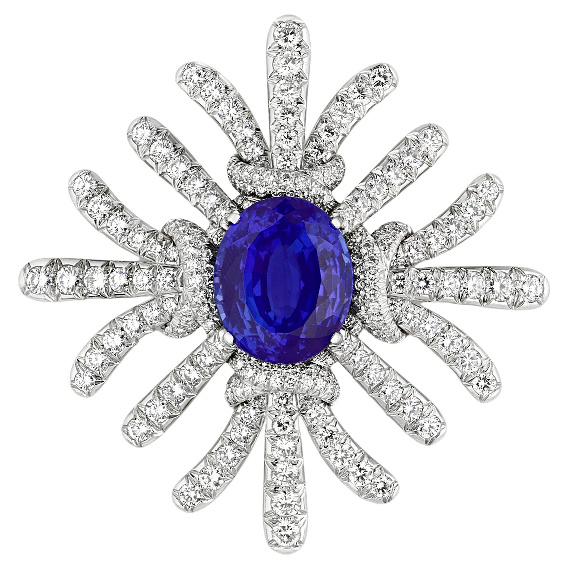 Vintage Verdura Gold and Diamond Brooch, 1953 at 1stDibs | verdura brooch