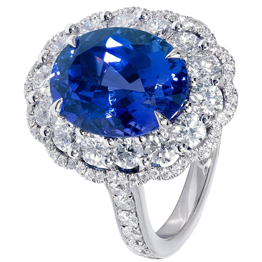 Antique 18 Carat Gold Pearl Daisy Cluster Ring at 1stDibs