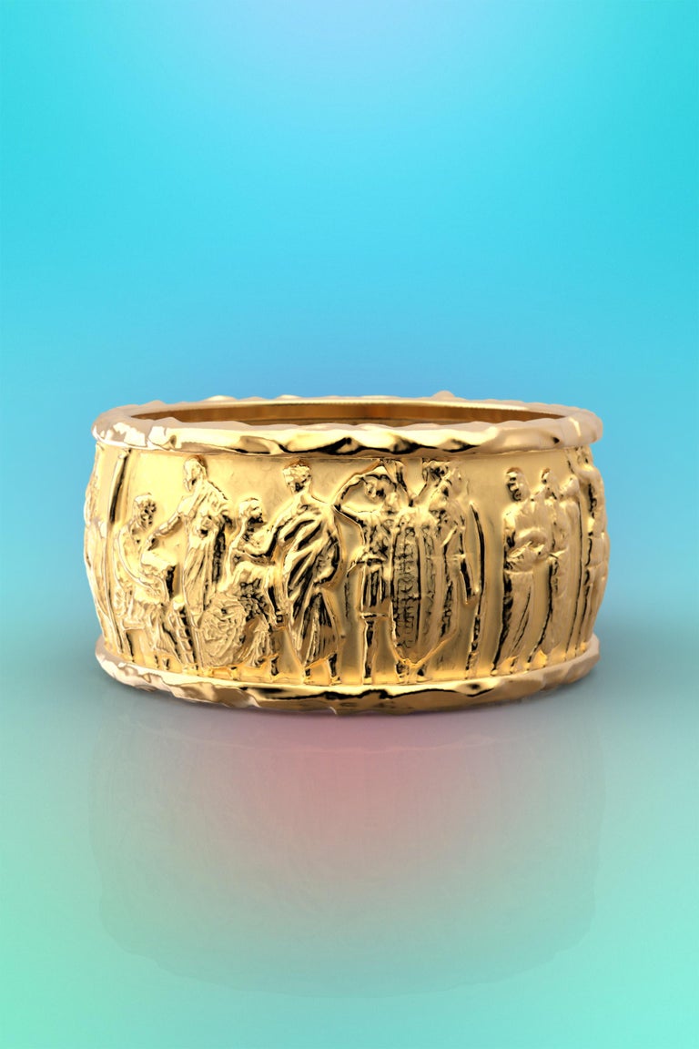 Customizable Tanzanite gold ring in 18k solid gold by Oltremare ...