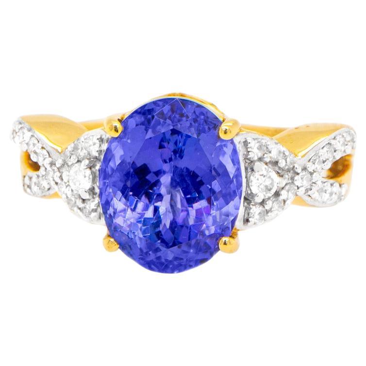 3.85 Carat Gilson Emerald Cut Emerald and Diamonds 14 Carat Rose Gold ...