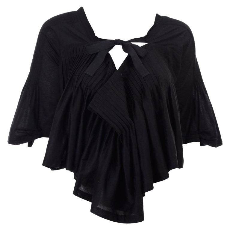 Tao Comme des Garcons New With Original Tags Black Cotton Avant Garde ...