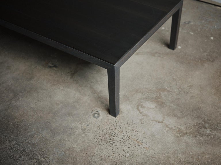 Taper Series Table, Plate Steel Top For Sale at 1stDibs
