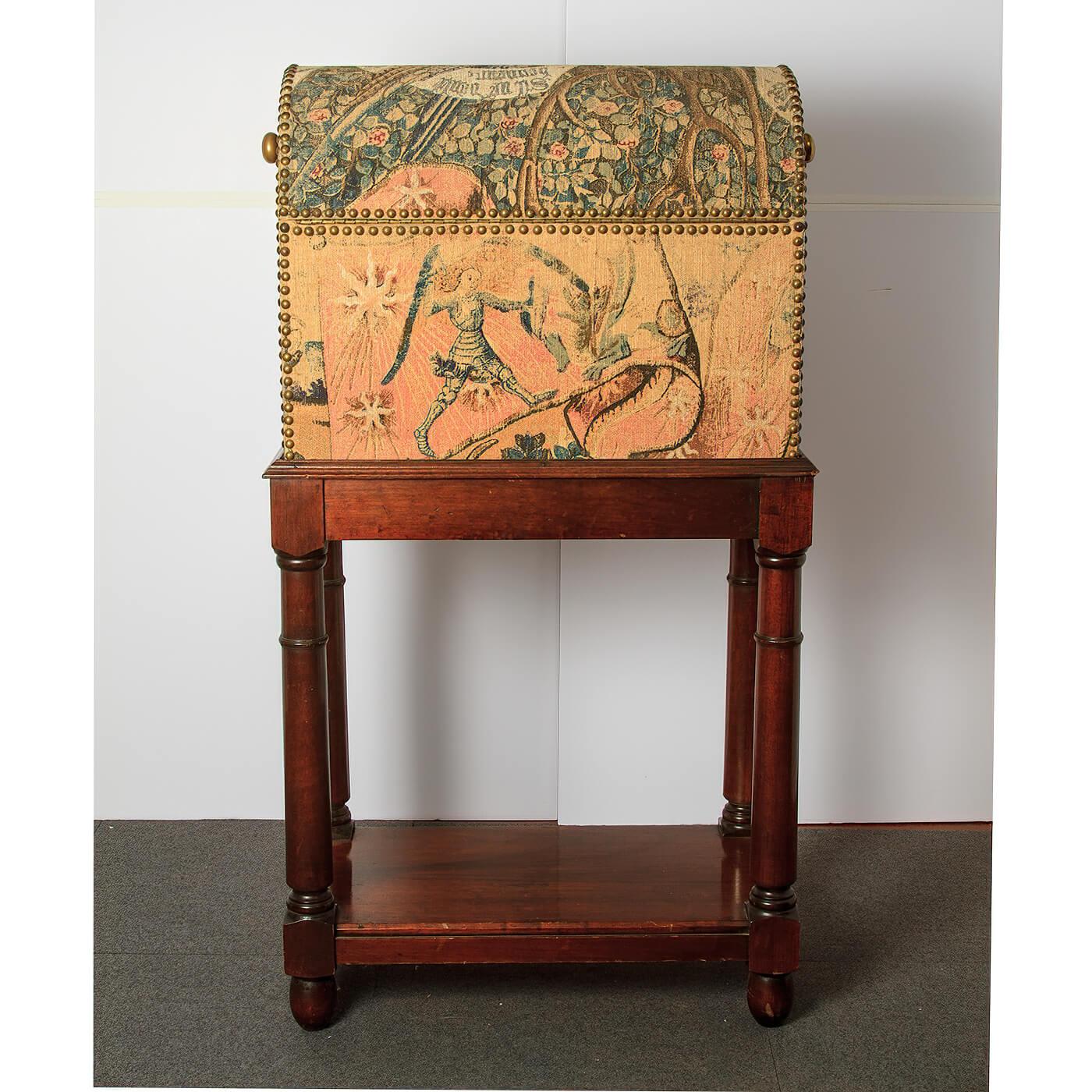 Tapestry Bar Cabinet at 1stDibs