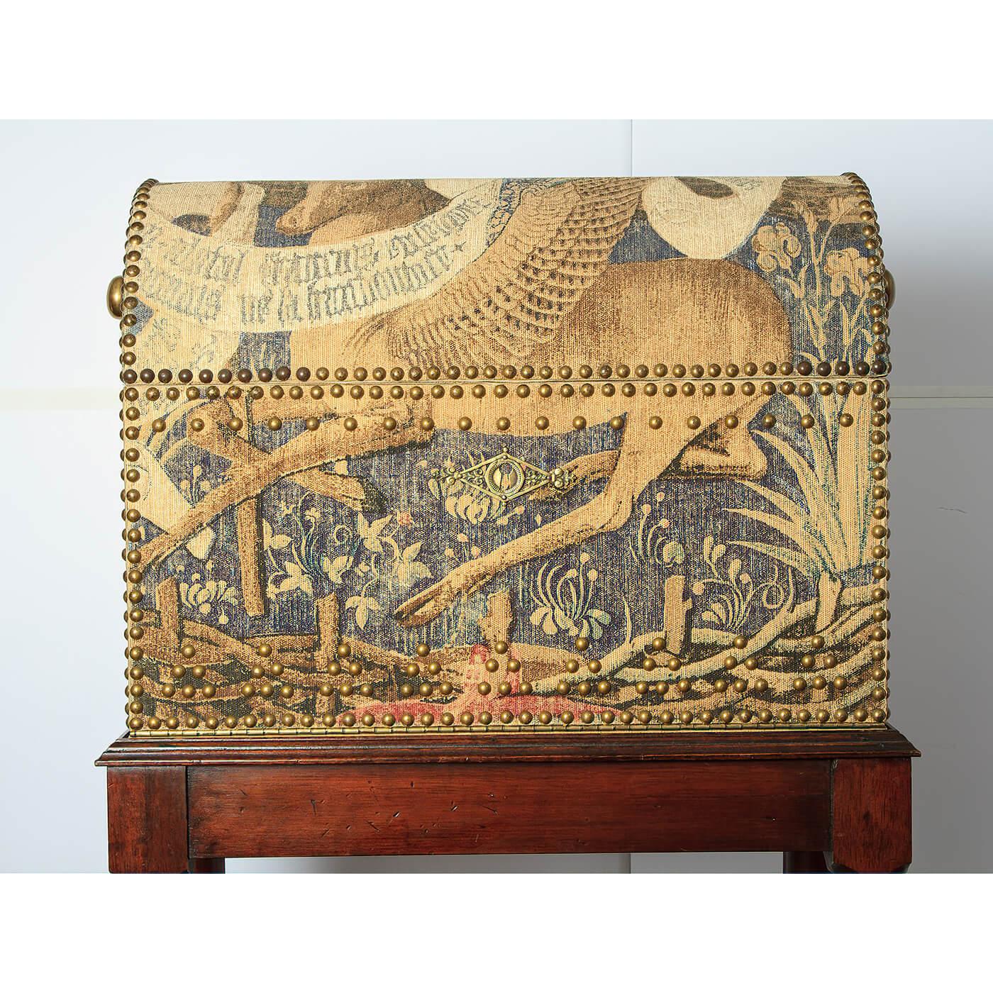 Tapestry Bar Cabinet at 1stDibs