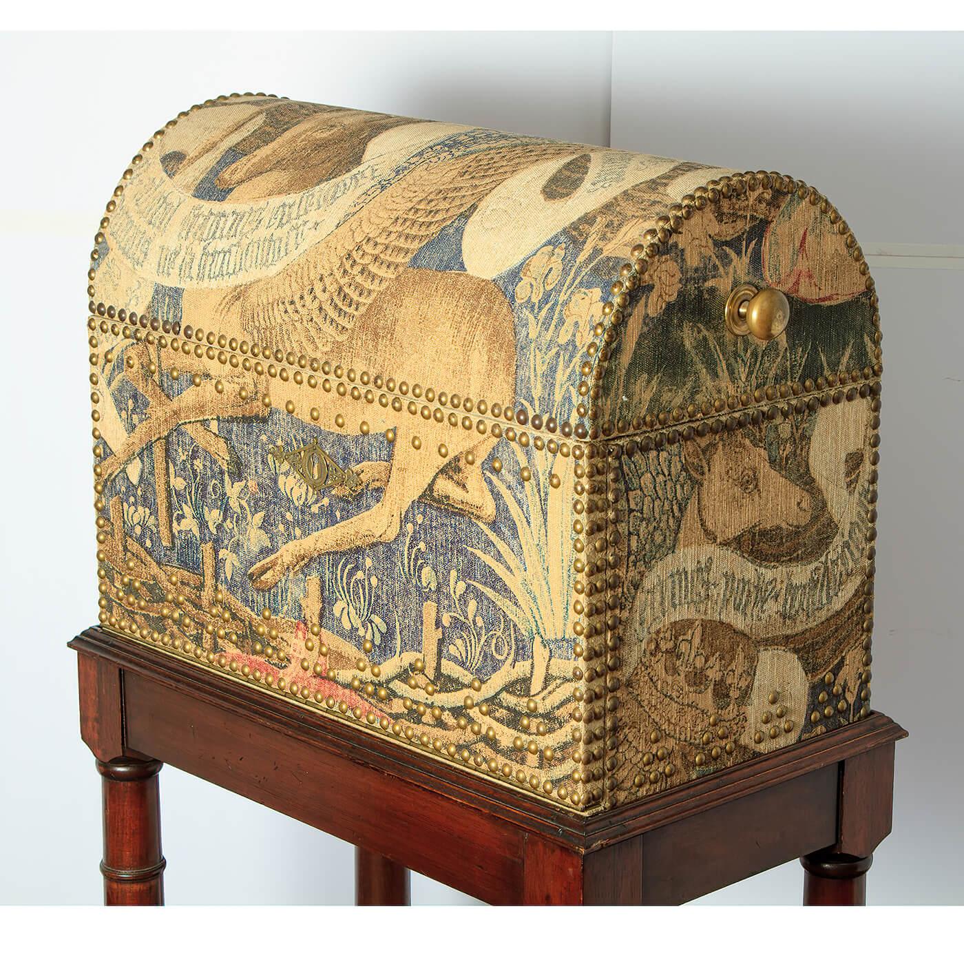 Tapestry Bar Cabinet at 1stDibs