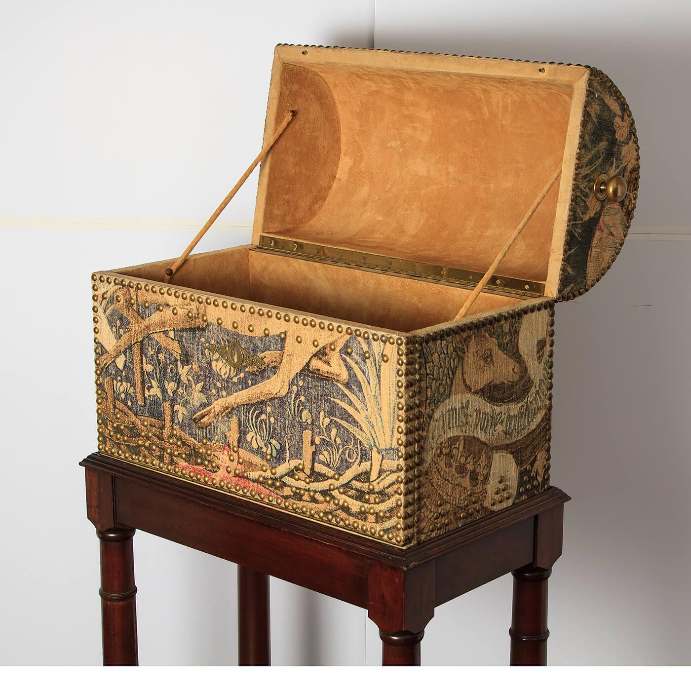 Tapestry Bar Cabinet at 1stDibs