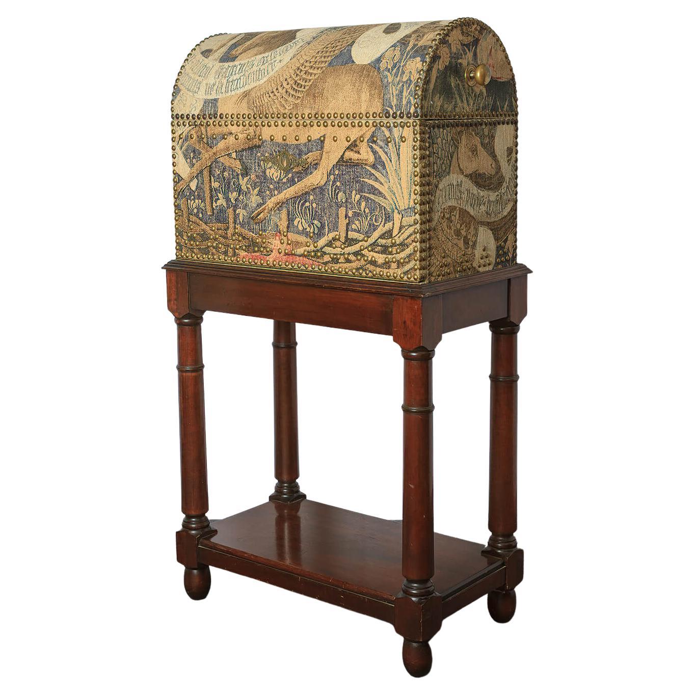 Tapestry Bar Cabinet at 1stDibs