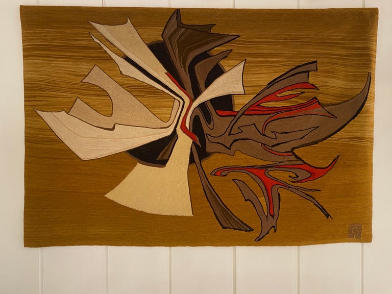 Tapestry by Claude Prevost For Sale at 1stDibs