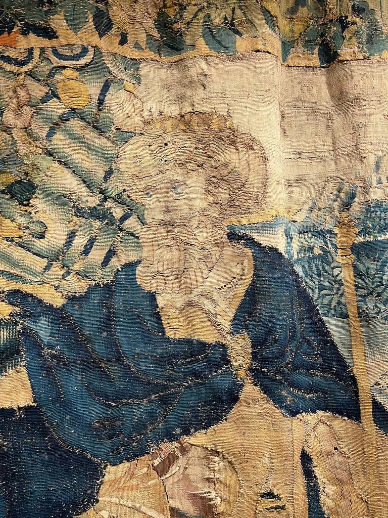 Tapestry with Coronation of the Queen, Brussels, 17th Century at 1stDibs